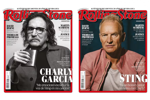 «Es un honor cantar con él»: Charly García y Sting en la tapa de Rolling Stone Argentina - LobosNews