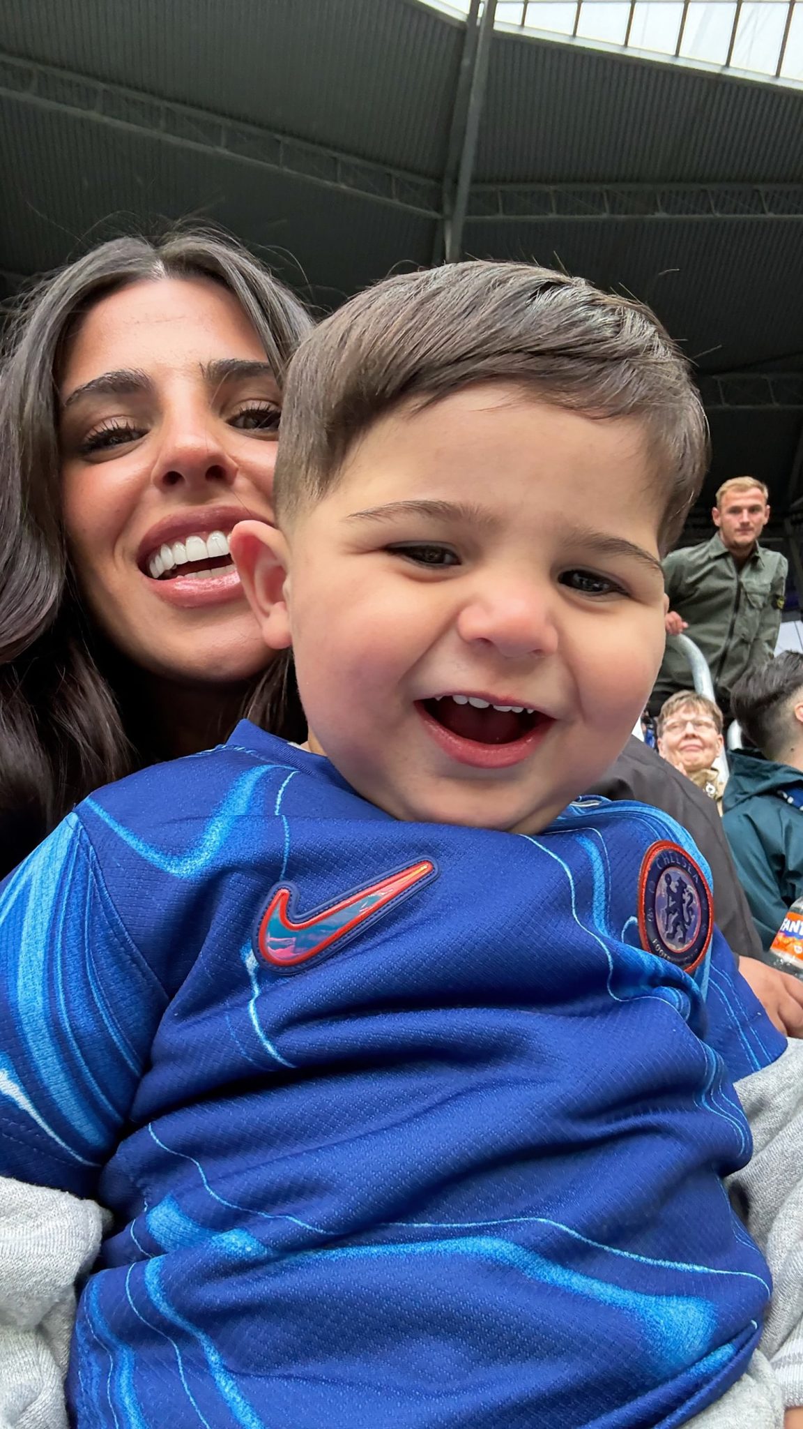 Las tiernas palabras del hijo de Valentina Cervantes y Enzo Fernández ...