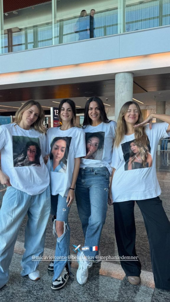 La emoción de Mica Viciconte antes de un viaje soñado: la despedida con ...
